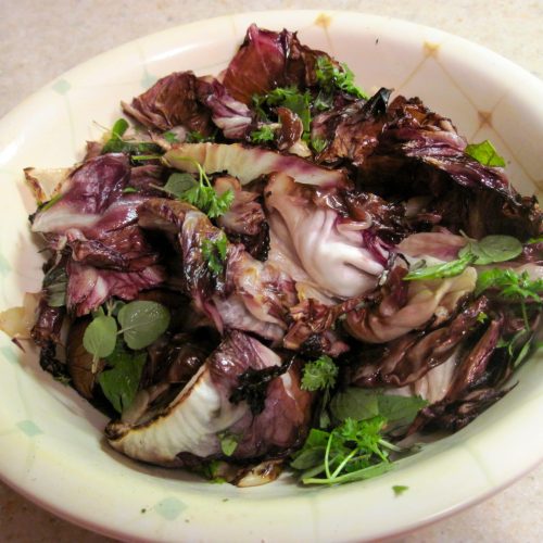 Grilled Radicchio 3 ways - Studio Botanica