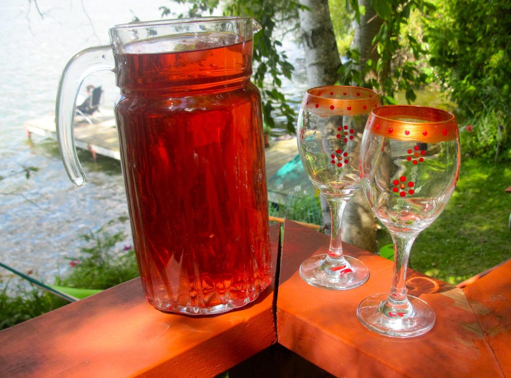 Ruby Red Herbal Iced Tea - Studio Botanica