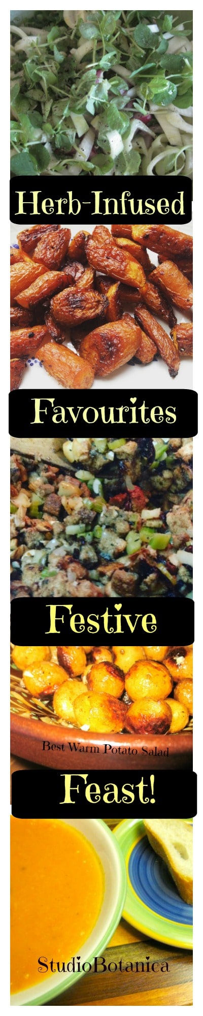 5 Herb-infused Family Favourites for your Festive Feast! - Studio Botanica