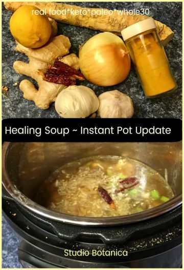 Instant Pot Healing Soup recipe - Studio Botanica