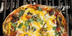 Wild Greens Pizza Recipe - Studio Botanica