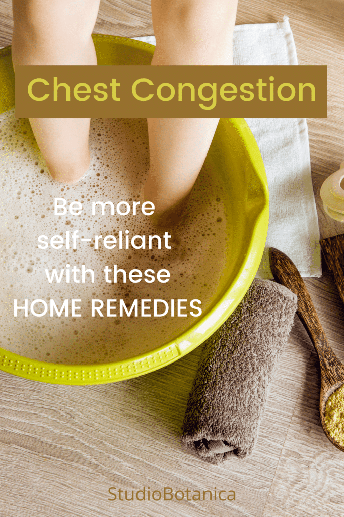 Chest Congestion Home Remedies - Studio Botanica
