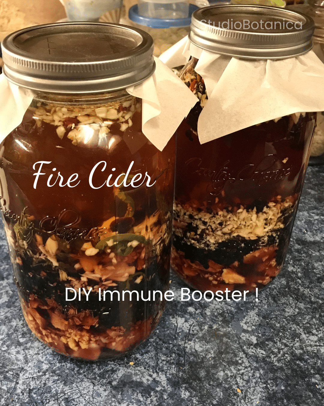 Fire Cider - DIY Immune booster - Studio Botanica